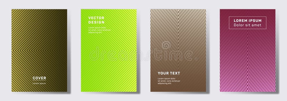 Geometric Lines Patterns with Edges, Angles. Stock Vector ...