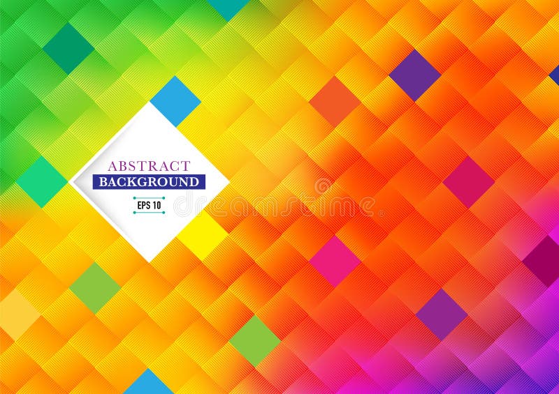 Geometric Lines Patterns with Edges Angles Colorful Background Stock ...