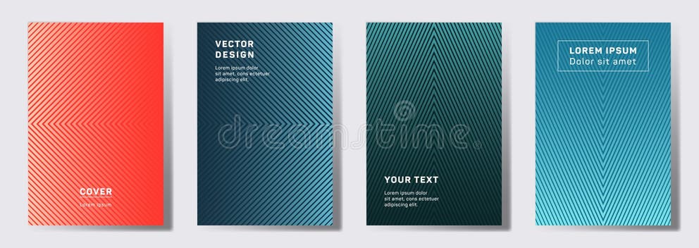 Geometric Lines Patterns with Edges, Angles. Stock Vector ...