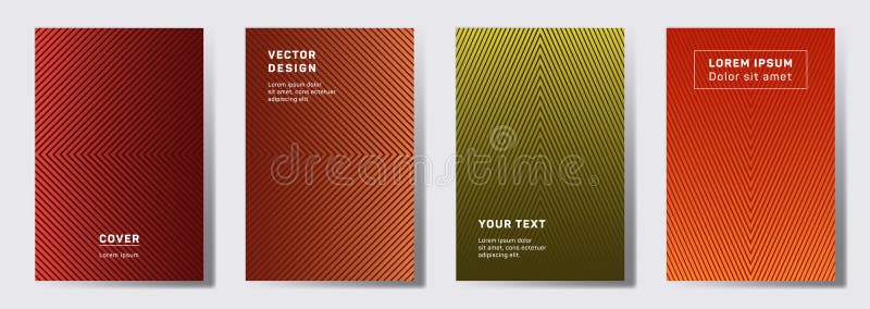 Geometric Lines Patterns with Edges, Angles. Stock Vector ...