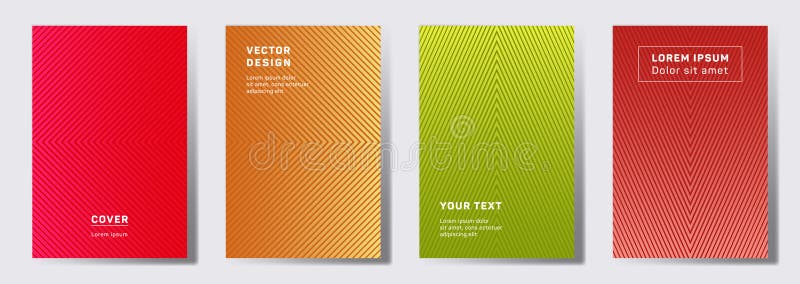 Geometric Lines Patterns with Edges, Angles Stock Illustration ...