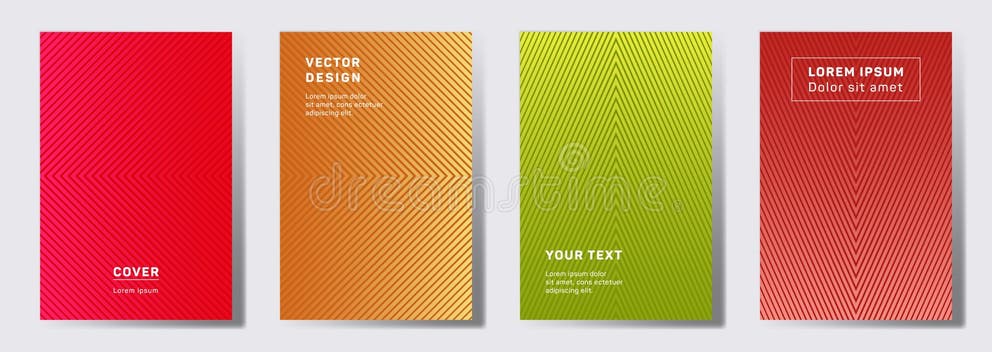 Geometric Lines Patterns with Edges, Angles Stock Illustration ...