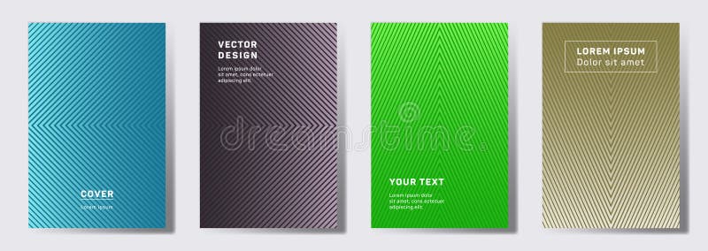 Geometric Lines Patterns with Edges, Angles Stock Vector - Illustration ...