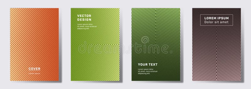 Geometric Lines Patterns with Edges, Angles. Stock Vector ...