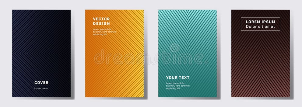 Geometric Lines Patterns with Edges, Angles. Stock Vector ...