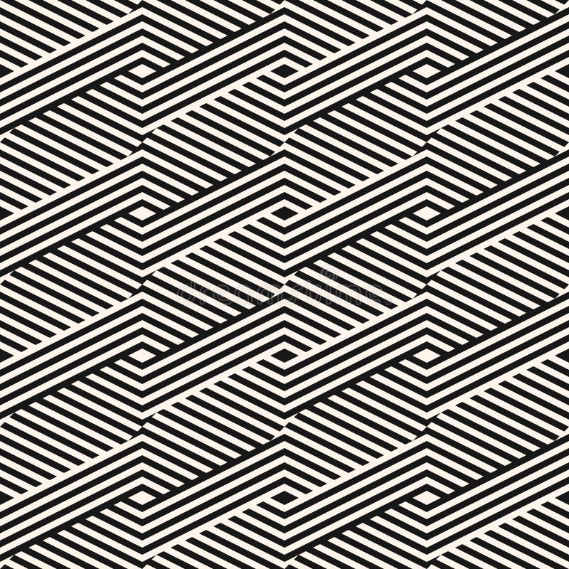 Elegant Monochrome Broken Lines Stock Illustrations – 724 Elegant ...