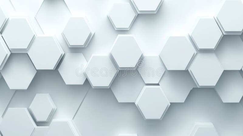 Geometric Lines Set Against a Subtle White Hexagonal Background for ...