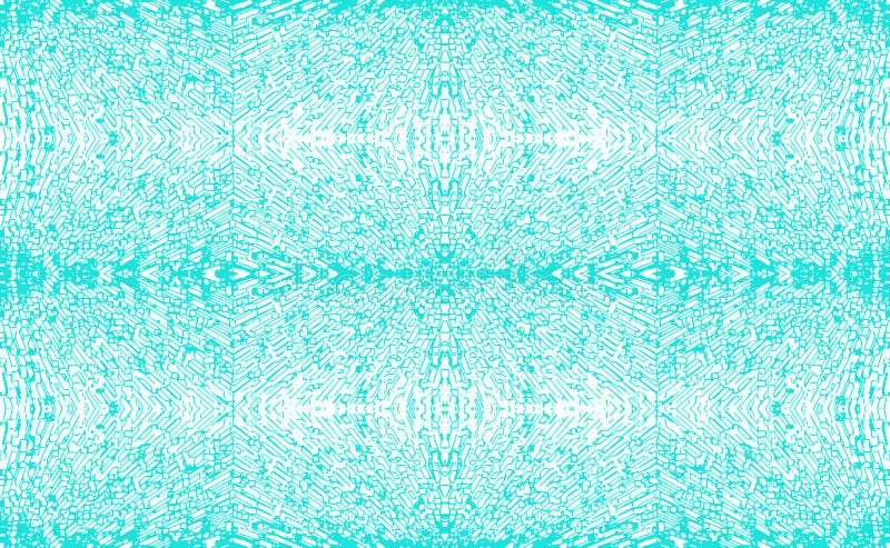 GEOMETRIC LINEWORK PATTERN in TURQUOISE on WHITE BACKGROUND Stock Image ...