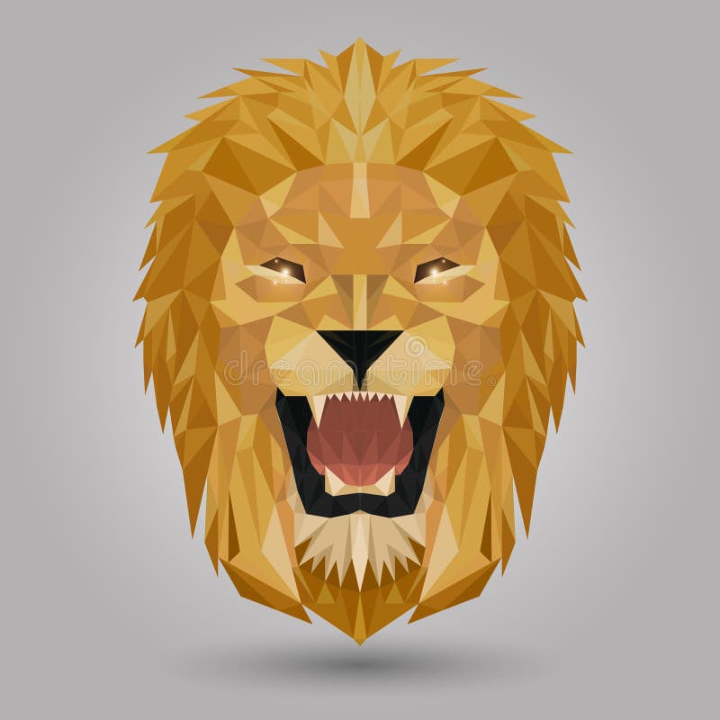 Polygon Lion Stock Illustrations – 943 Polygon Lion Stock Illustrations ...