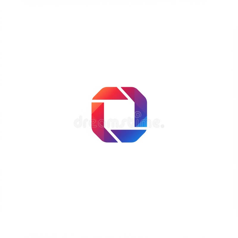 Geometric Logo Featuring a Stylized Hexagon with Rounded Edges. the ...