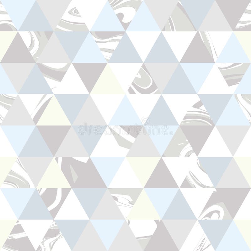 Geometric Marble Seamless Pattern Stock Illustration - Illustration of ...