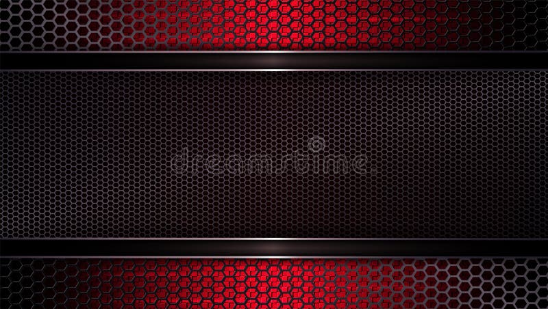 Geometric Mesh Background of a Dark Red Hue. Stock Vector ...