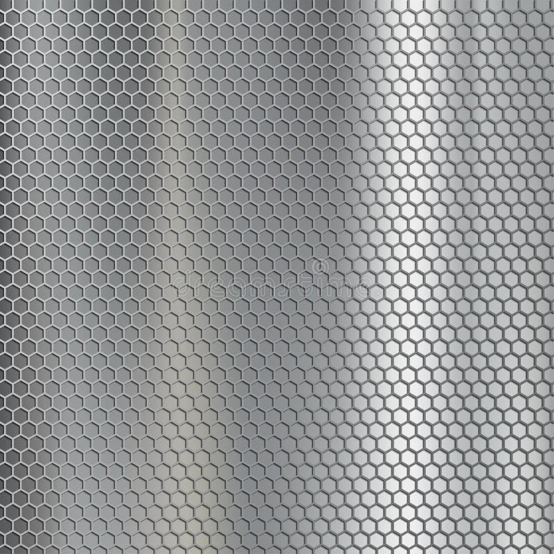 Geometric Metallic Texture. Steel Mesh Stock Vector - Illustration of ...