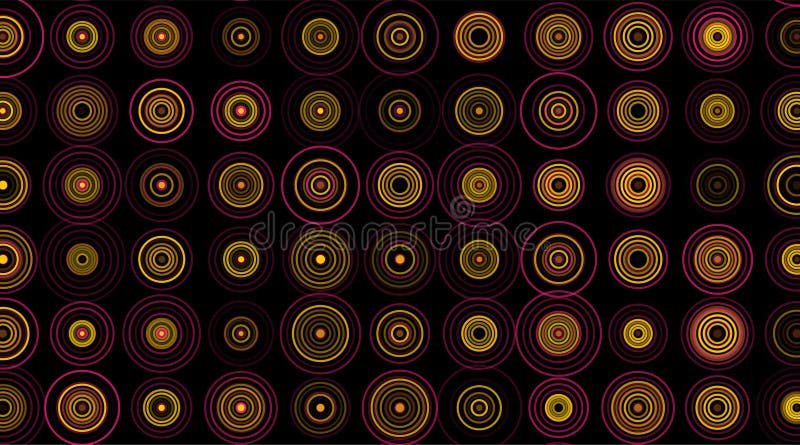 Geometric Minimal Background with Abstract Linear Circles Stock Photo ...