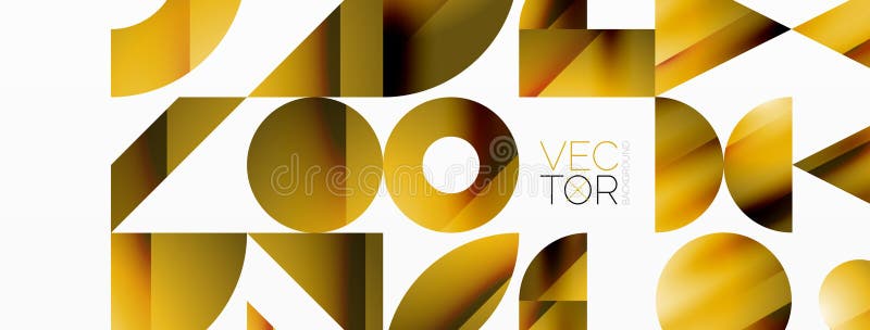 Geometric Minimalist Abstract Vector Background Stock Vector ...