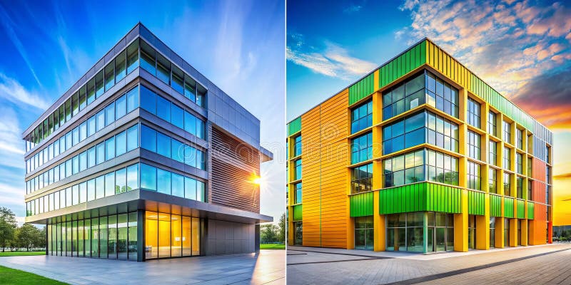 Geometric Minimalist Architecture Exploring 2x2 Design Concepts through ...