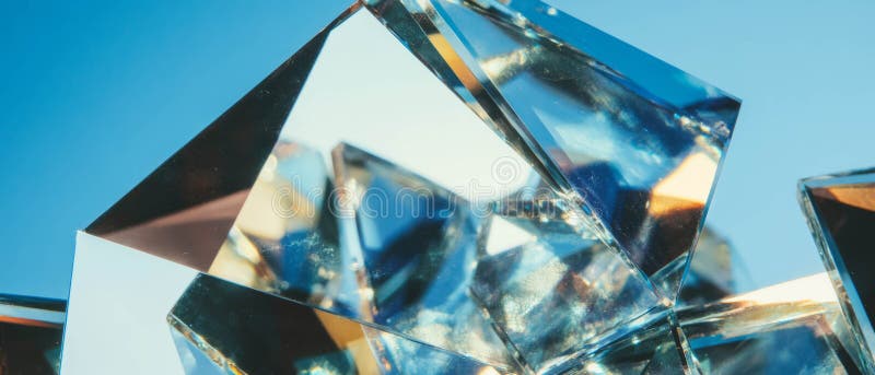 Geometric Mirrors Create Vibrant Reflections and Sharp Angles in a ...