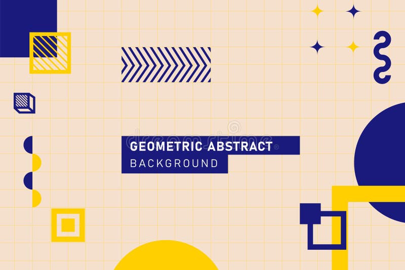 Geometric Modern Abstract Template Design Background Art Stock Vector ...