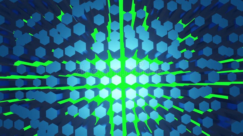 Geometric Modern Animated Abstract Background Stock Video - Video of ...