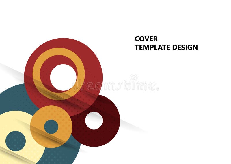 Geometric Modern Backgrounds, Abstract Pattern of Rings, Disk. Template ...