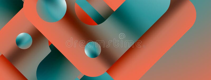 Geometric Modern Creative Abstract Design Stock Vector - Illustration ...