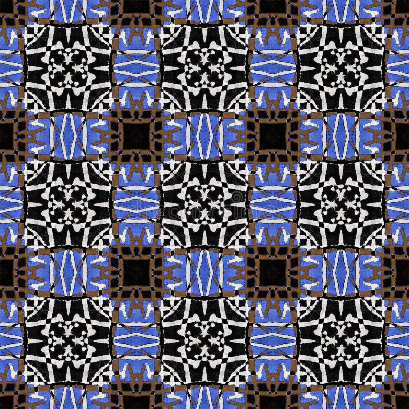 Geometric Modern Seamless Pattern Stock Illustration - Illustration of ...