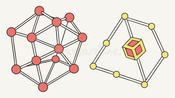 Geometric Molecule Structure, Science Molecule, Chemical Compound, and ...