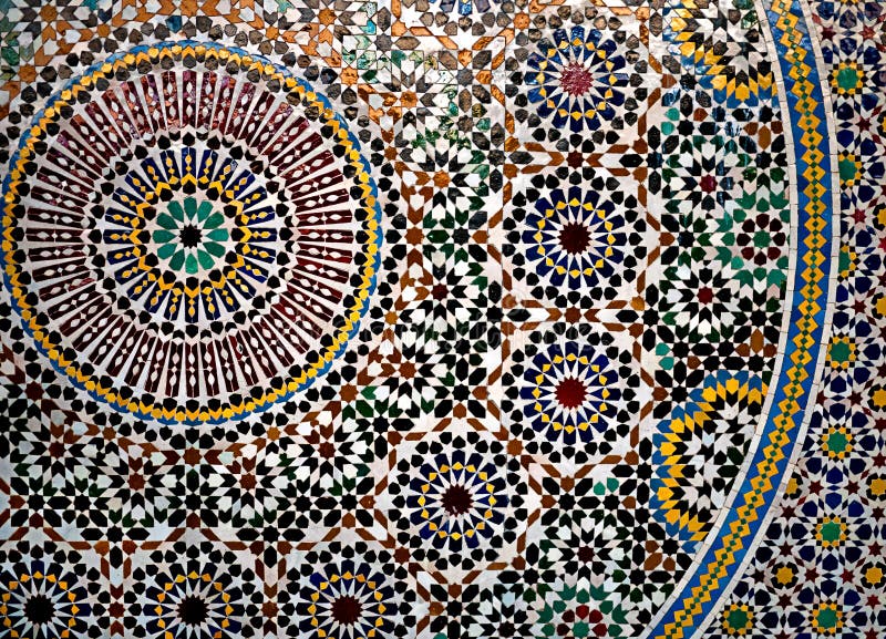 Geometric mosaic detail stock image. Image of italian - 23631851