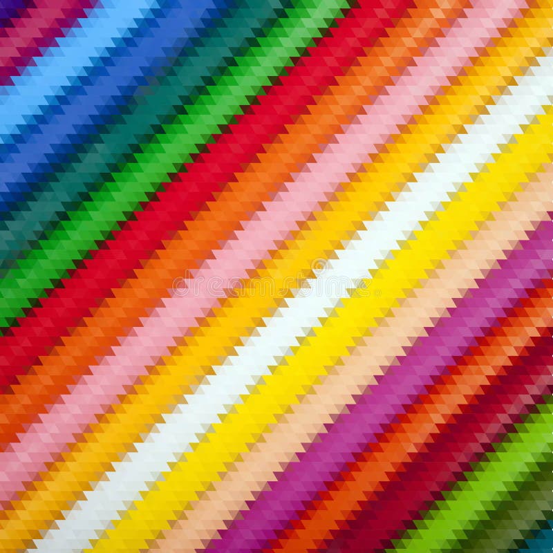 Geometric Mosaic Pattern Gradient Color Abstract Background. Eps 10 ...