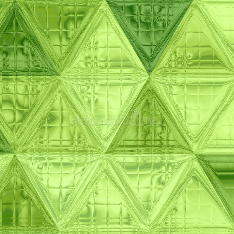 Geometric Mosaic Pattern from Light Green Triangle, Green Light ...