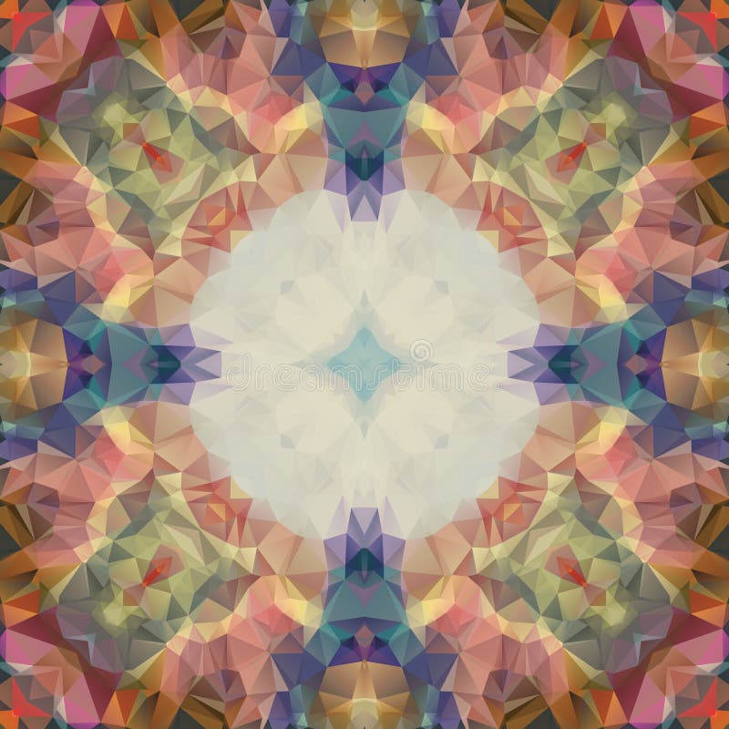 Geometric Mosaic Seamless Pattern Design, Repeat Textile Design ...