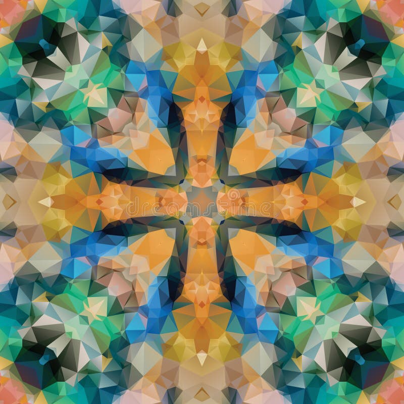 Geometric Mosaic Seamless Pattern Design, Repeat Textile Design ...