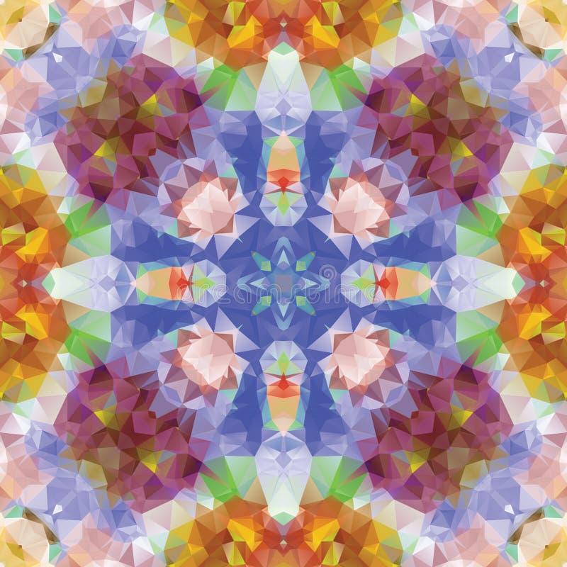 Geometric Mosaic Seamless Pattern Design, Repeat Textile Design ...