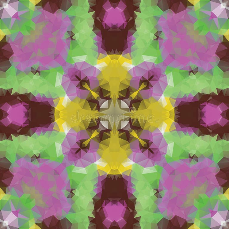 Geometric Mosaic Seamless Pattern Design, Repeat Textile Design ...