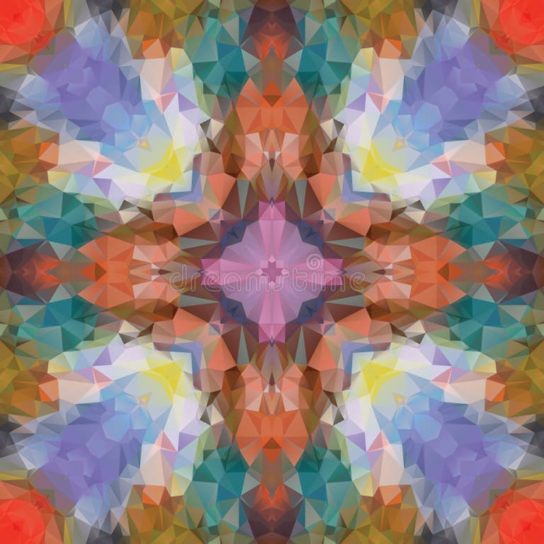 Geometric Mosaic Seamless Pattern Design, Repeat Textile Design ...