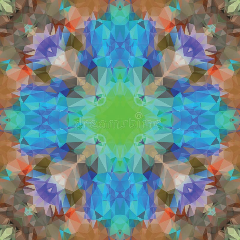 Geometric Mosaic Seamless Pattern Design, Repeat Textile Design ...