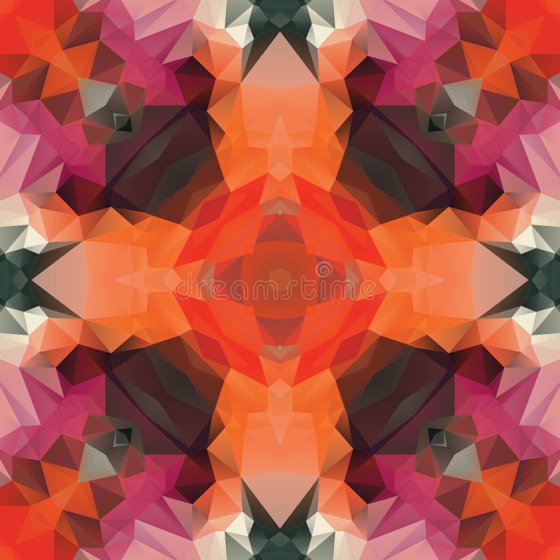 Geometric Mosaic Seamless Pattern Design, Repeat Textile Design ...