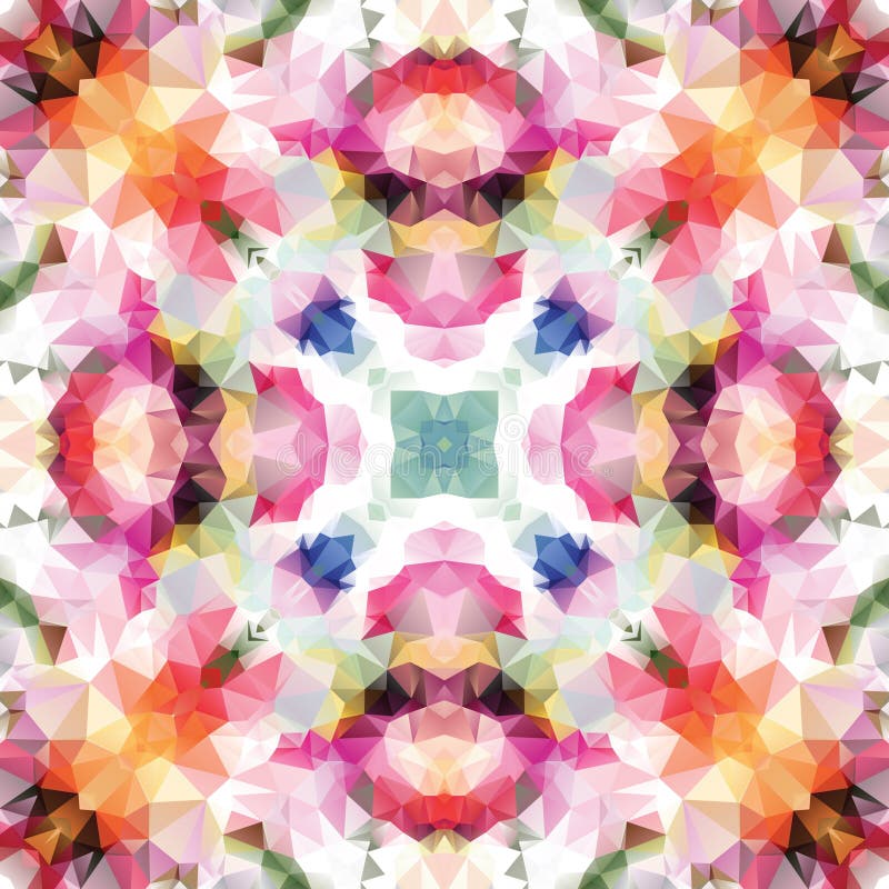 Geometric Mosaic Seamless Pattern Design, Repeat Textile Design ...