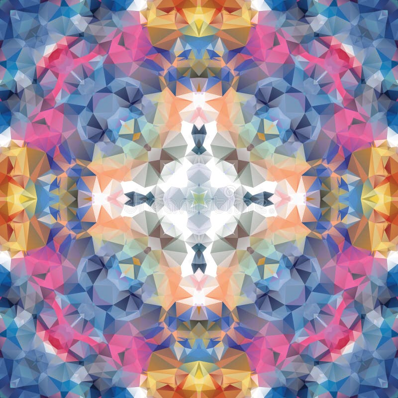 Geometric Mosaic Seamless Pattern Design, Repeat Textile Design ...