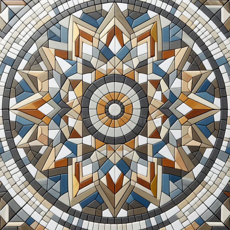 8 39. Geometric Mosaic Tile - Tiles Featuring Geometric Shapes Stock ...