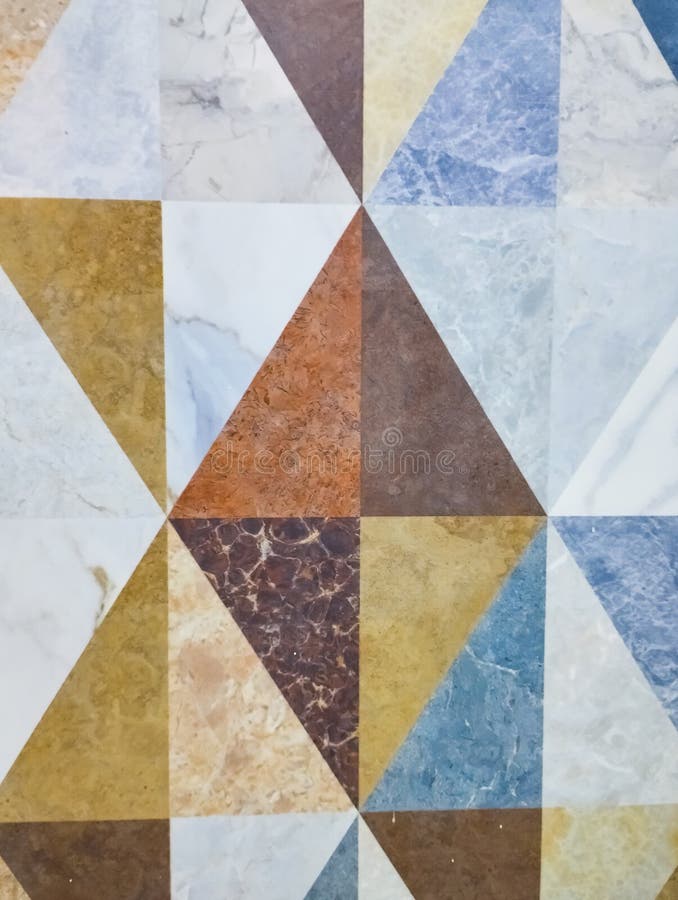 Geometric Mosaic Tiles Onhe Wall. Stock Photo - Image of quilting ...