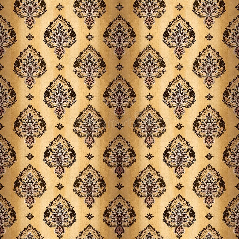 Geometric Motifs on Abstract Background Stock Illustration ...