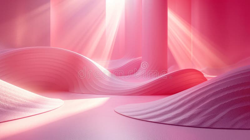 Geometric Motion: Abstract Background with Rotating Shapes - 3D Render ...