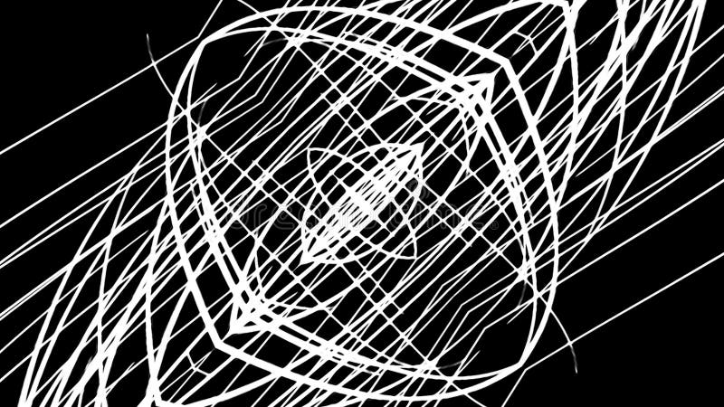 Geometric Moving Construction of Lines. Design Stock Video - Video of ...