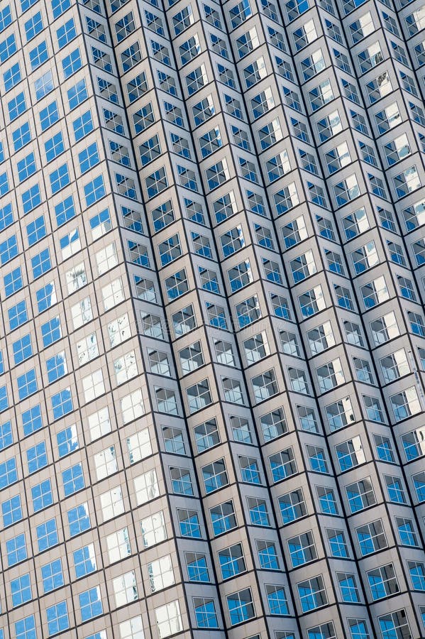 Geometric Multistory Building Exterior Background. Building Exterior ...