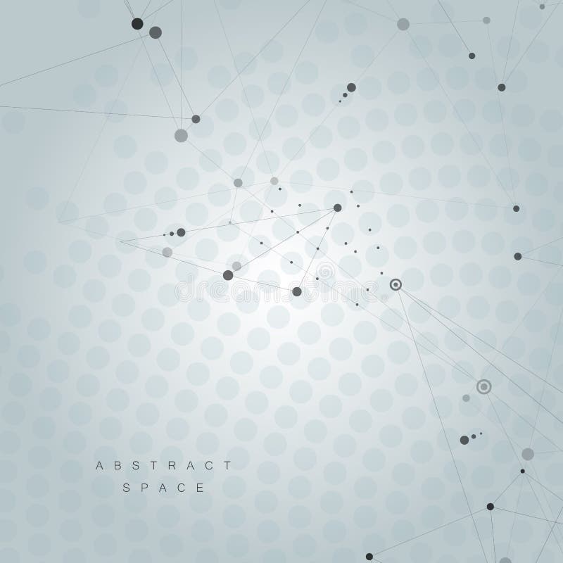 Geometric Network Abstract Background with Connected Line and Dots ... Geometric Network Abstract Background with Connected Line and Dots ...
