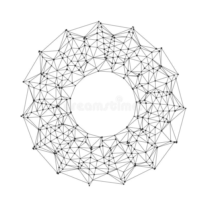 Network Torus Wireframe Stock Illustrations – 598 Network Torus ...