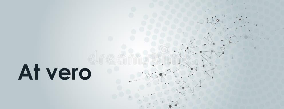 Geometric Node Polygon Connect Pattern. Template Structure Space with Molecules Dots and Lines ...