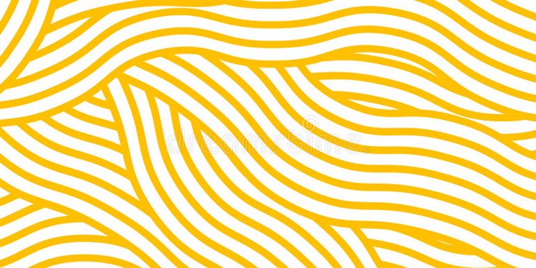 Geometric Noodle Pattern. Background with Spaghetti Elements for Banner ...