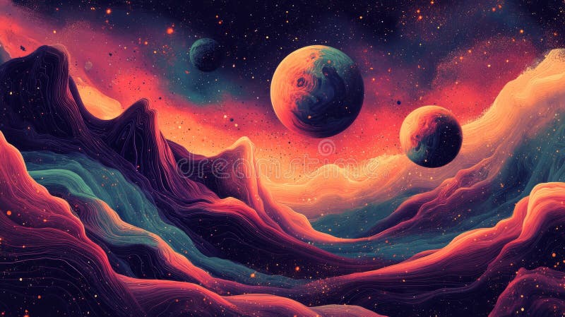 Geometric Object with Riso Print Effect. Graphic Element for Flyer ...